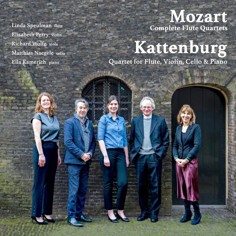 Download Mozart, Complete Flute Quartets & Kattenburg, Quartet for Flute, Violin & Piano by ...
